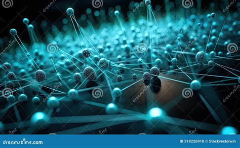 Tunneling Atom Movement Stock Illustration 318226918