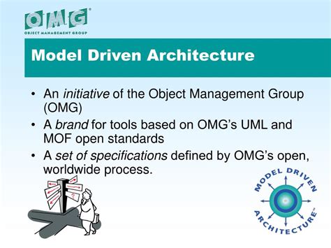 ppt leveraging model driven architecture ® for model driven systems engineering marc 2004