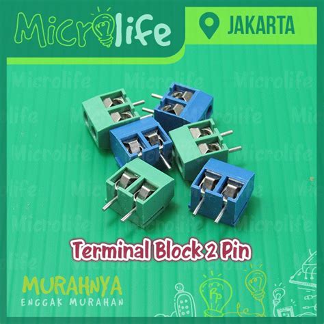 Jual Terminal Block 2 Pin Shopee Indonesia