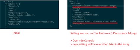 Do Not Use Arrays In Appsettings Issue Elsa Workflows Elsa Core Github