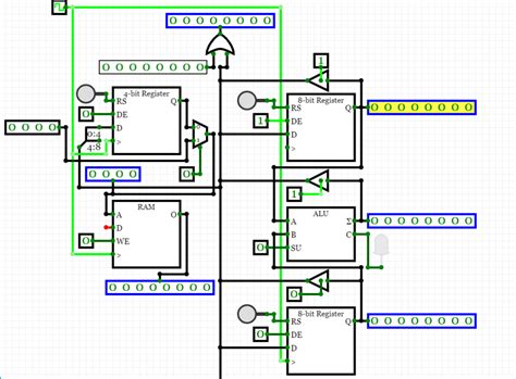 Simon Trying To Build A 8 Bit Computer In Circuit Simulators