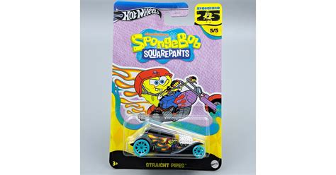 Hot Wheels Hot Wheels Spongebob Straight Pipes Részletgazdag Hot