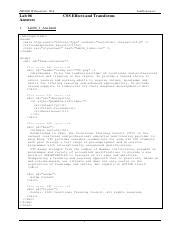 Lab06 Ans Pdf ITE3006 IT Essentials Web Lab 06 Answers 1 Lab06