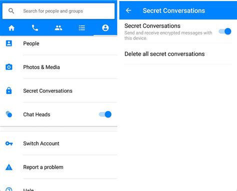 How To Enable Secret Conversation In Facebook Messenger