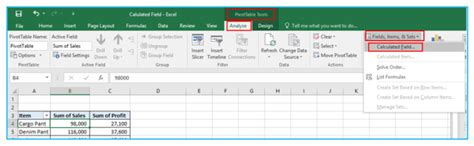 Calculated Field In Pivot Table Add And Use An Excel Pivot Table Calculated Field