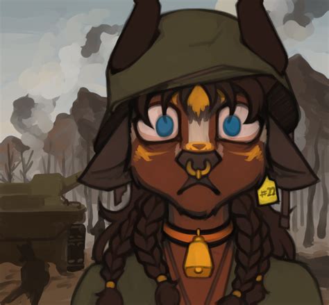 The Big Imageboard Tbib Anthro Bovid Bovine Cattle Looking At Viewer Male Mammal Marsminer
