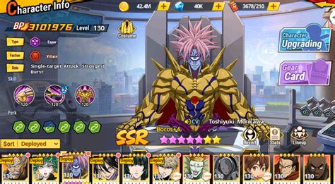 👊 Tier List Personnages De One Punch Man The Strongest