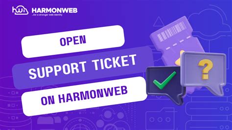 How To Open Support Ticket On Harmonweb Harmonweb Blog