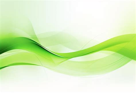 Premium Photo Photo Of Wavy Shapes On Green Color Abstract Background