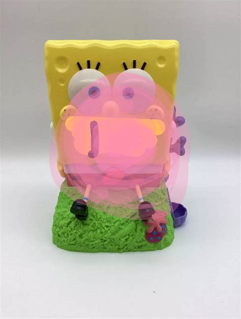 Spongebob Blowing A Bubblegum By Robotchickentoby2 On Deviantart