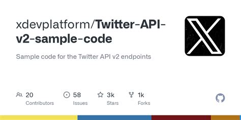 twitter api v2 sample code readme md at main · xdevplatform twitter api