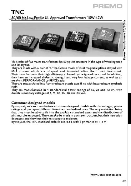 Tnc Xx Tnc Datasheet Premo Tnc Xx Tnc Datasheet Premo