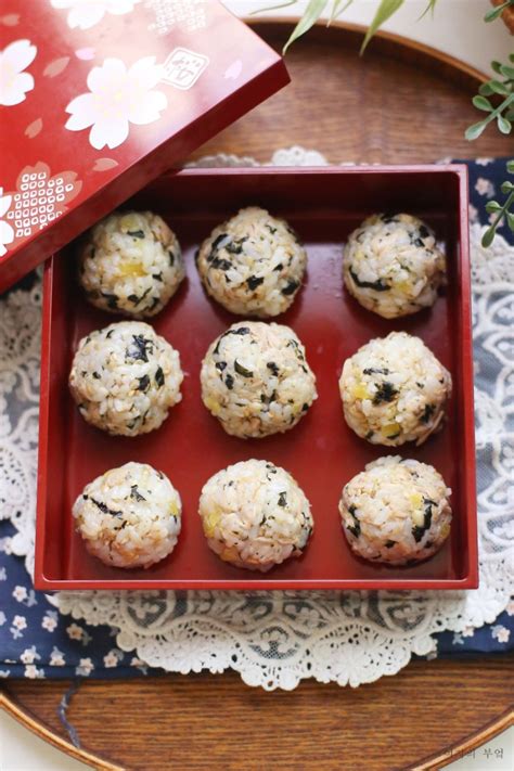 참치마요주먹밥 만들기 참치마요 소스 참치 김가루 주먹밥 레시피 소풍도시락 메뉴 네이버 블로그