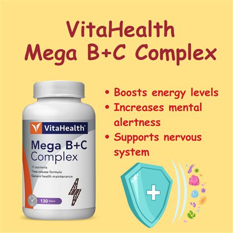 Vitahealth Mega Bc Complex 30s Energy Booster Shopee Malaysia