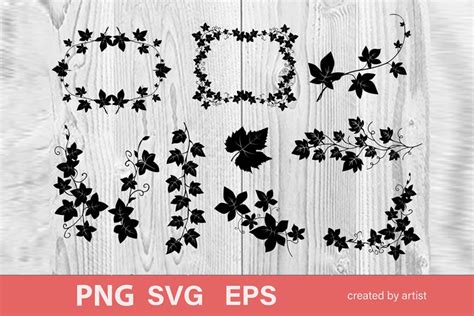 Ivy Svg Ivy Svg Silhouette Ivy Leaf Cricut 2720234