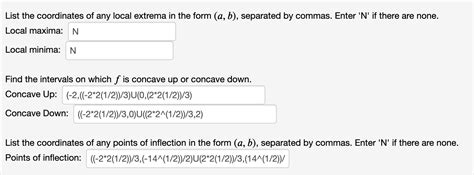 Solved x² f x X Answer the following questions and Chegg com