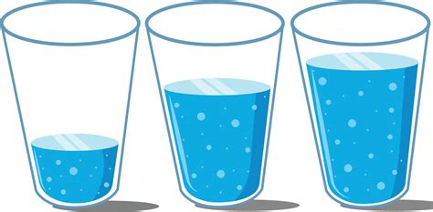 Vector Water Glasses Illustration 32335214 Vector Art At Vecteezy