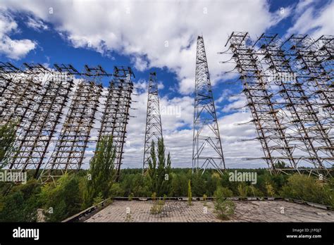 Duga Radar System In Chernobyl 2 Military Base Chernobyl Nuclear Power