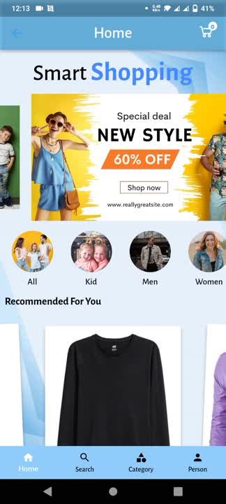 Worked On Flutter Base Smart Ecommerce App Shan Mehar Posted On The