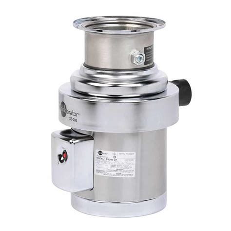 Insinkerator Ss 200 Disposer Basic Unit Only Stainless 2 Hp 115v Plant Based Pros