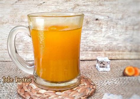 Resep Jamu Kunyit Asam Es Kunir Asem Oleh Tata Manyund Cookpad