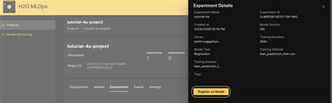 Task 7 Deploy Model With H2o Mlops H2o Driverless Ai Tutorials
