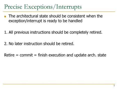 15 740 Computer Architecture Lecture 5 Precise Exceptions Ppt Download