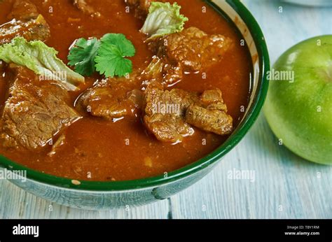 Kolhapuri Tambda Rassa Red Mutton Curry Maharashtrian National