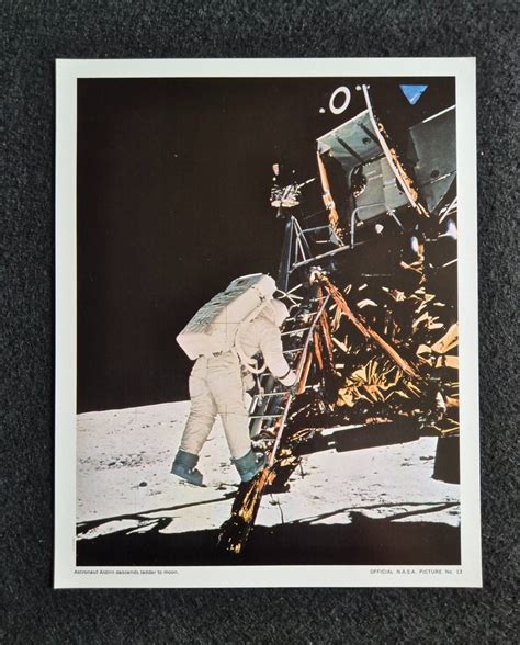 Official Nasa Picture 16 Prints Complete Set Apollo 11 Apollo 8