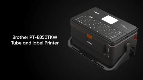 Brothers Pt E850tkw Tube And Label Printer Youtube
