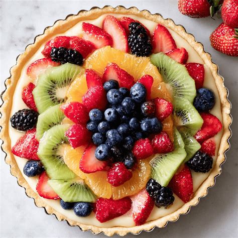 Fruit Tart Recipe Meatydelights