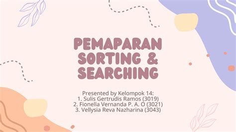 Modul 3 And Modul 4 Sorting And Searching Youtube