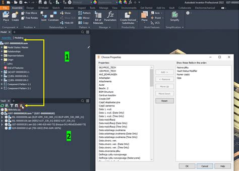 choosing properties in model browser autodesk community