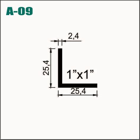 Ángulo 1 X 1 X 116 A09 Ventanas Y Puertas