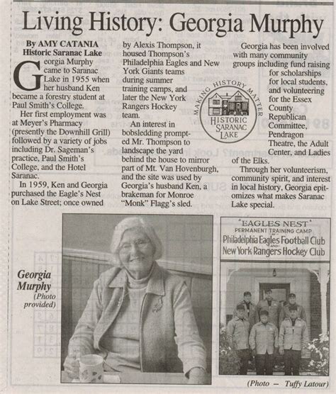 Georgia Murphy Historic Saranac Lake Wiki