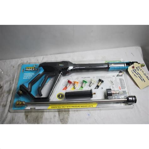 Surface Maxx Pressure Washer Gun Kit 0228440 Property Room