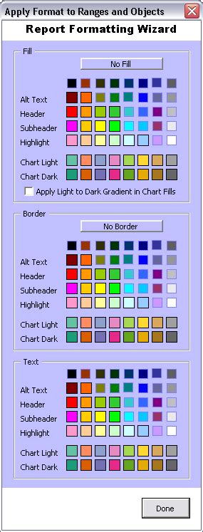 150 Color Palettes For Excel Policyviz Excel Compatible Color Scheme