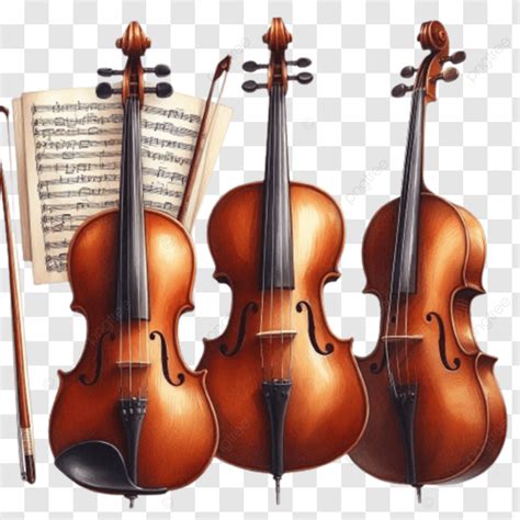 세 개의 바이올린이 투명한 배경 위에 나란히 앉아 있다 바이올린 바이올린 트리오 바이올린 편곡 Png 일러스트 및 이미지 에 대한 무료 다운로드 Pngtree