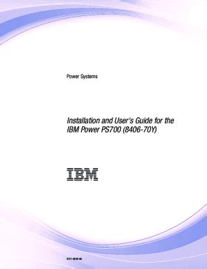 Fillable Online Problem Determination And Service Guide For The IBM Power Fax Email Print