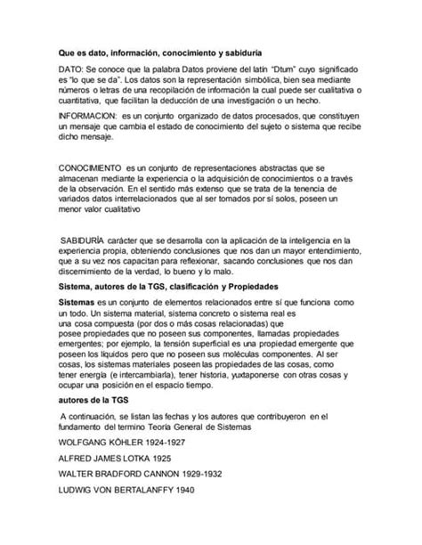 Teoría General De Los Sistemas Tgs Docx