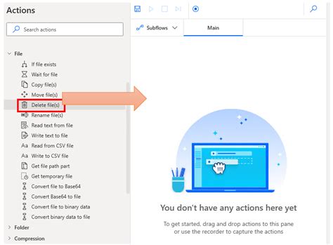 Delete File S Action Power Automate Desktop Kaizen Personal Computer Work