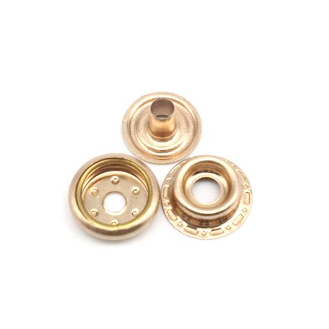 China Brass Snap Button Parts Manufacturers And Suppliers Ruihexuan
