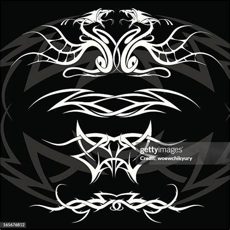 Gothic Tribal Tattoos Photos And Premium High Res Pictures Getty Images