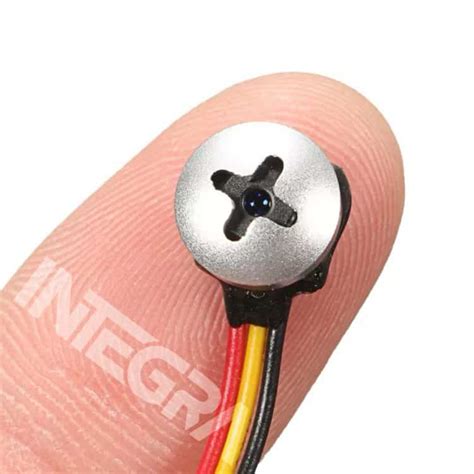 Micro Camara Espia Tornillo Audio Analogica P P P Oculta Cctv Productos Integra Srl