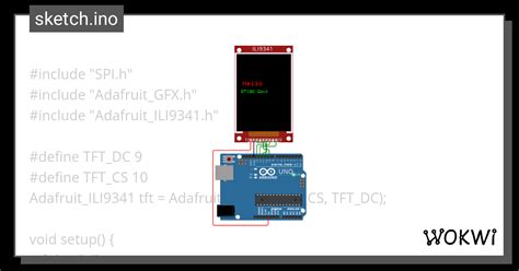 Tft Wokwi Esp32 Stm32 Arduino Simulator
