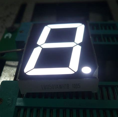 Single Digit 7 Segment Led Display Common Anode Surface Mount 7 Segment Display
