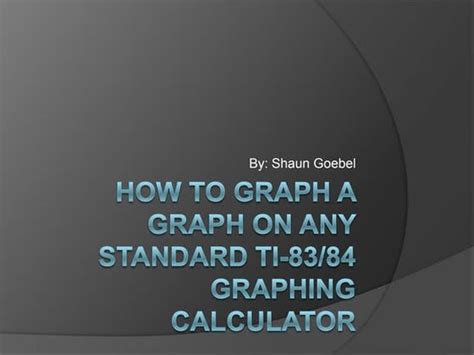 Mean Median Range Mode On Ti 84 Ppt Computing Technology And Computing