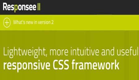 Responsee Ii Responsive Css Framework Designbeep