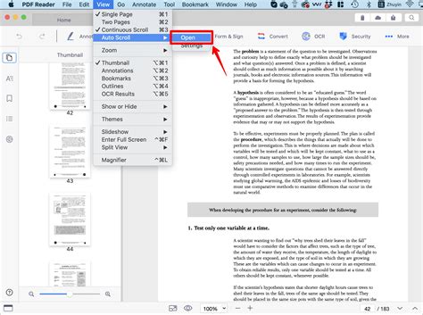 How To Enable Auto Scroll When Reading PDF Files Support KDAN