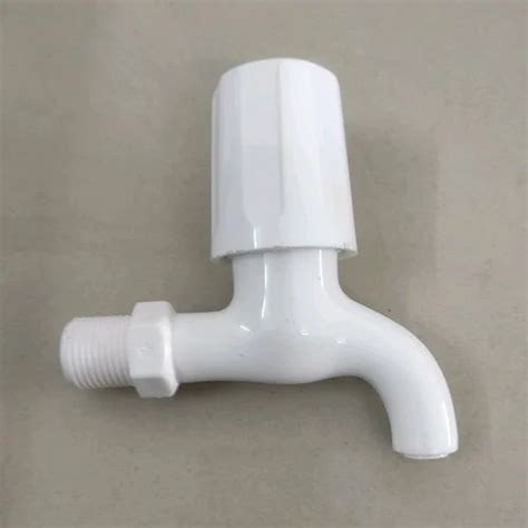 White Pvc Bib Cock For Bathroom Fitting Size 15mm At Rs 20piece In